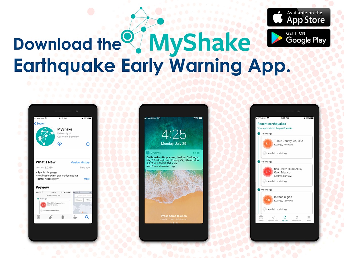 MyShake app announces new features for California residents City of ... MyShake app announces new features for California residents City of ...