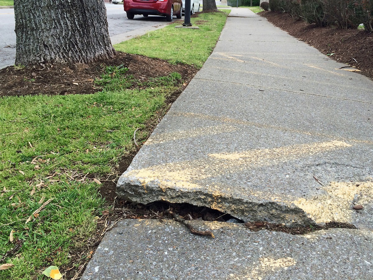 Sidewalk repair program City of Menlo Park