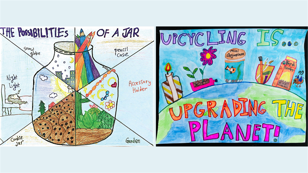 Participate in the annual poster contest to promote proper sorting City ...