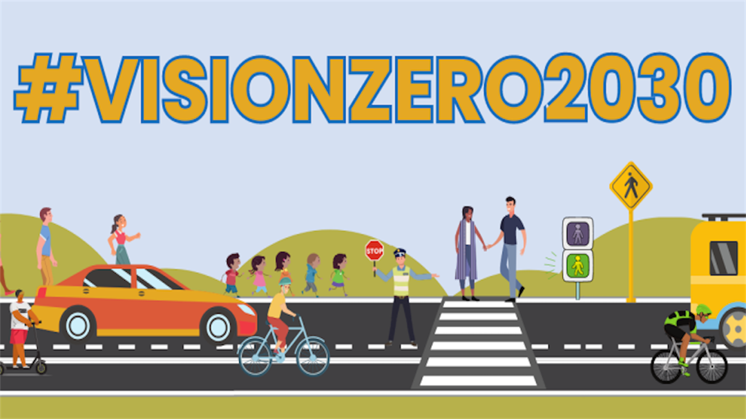 Nationwide Vision Zero poster contest City of Menlo Park