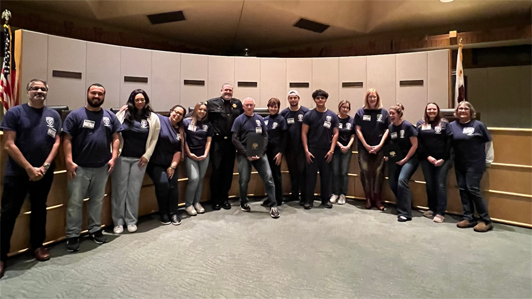 Completion of the 2025 Community Police Academy City of Menlo Park