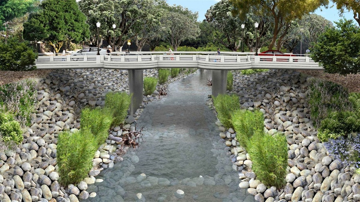 San Francisquito Creek JPA “Upstream” project meeting April 20 City of Menlo Park