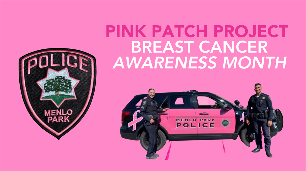 Police participate in Pink Patch Project for Breast Cancer Awareness ...